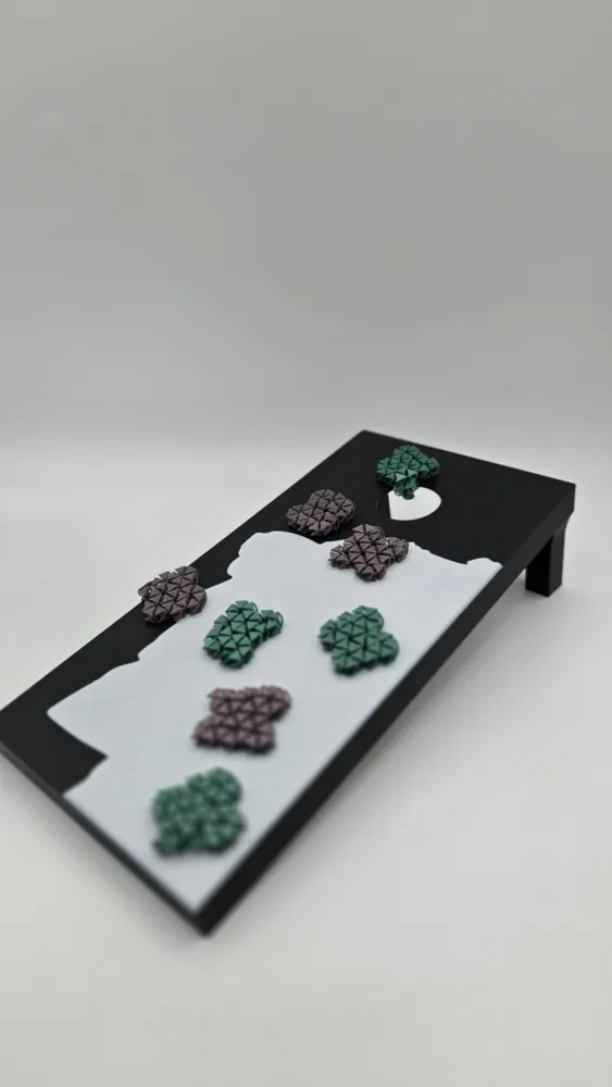 Table top cornhole (OLD MAN) - Free 3D Print Model - MakerWorld