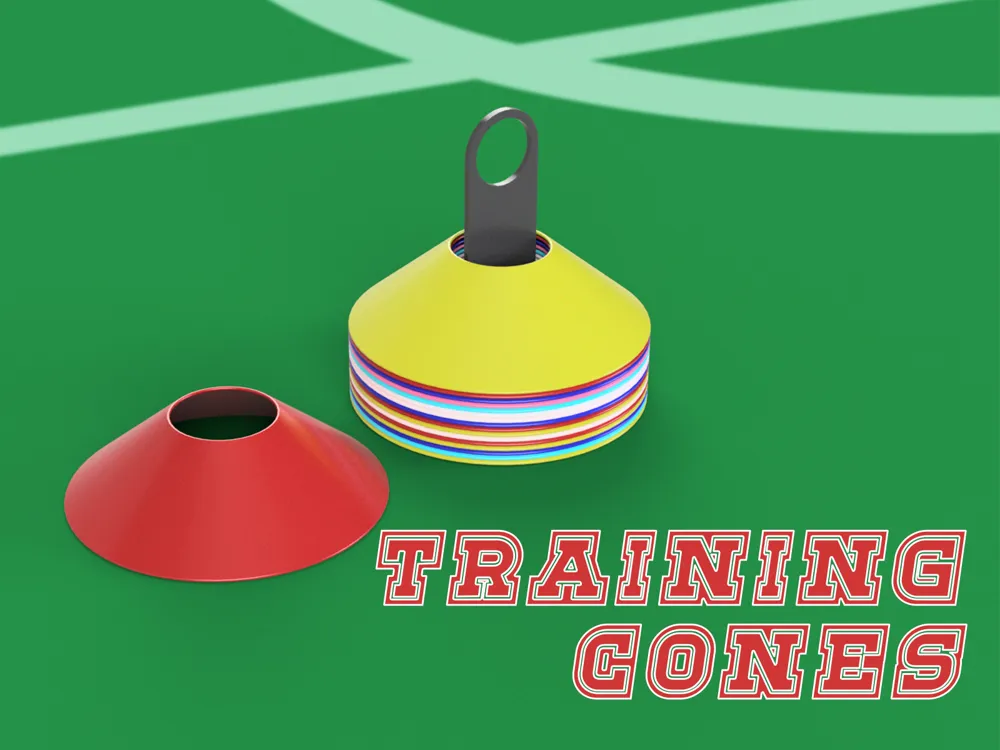 Training Cones Kit by GENERA 3D MODEL ART MakerWorld: Download Free 3D ...