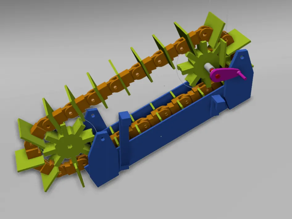 Dragon bone waterwheel engineering model by maxxuMakerWorld: Download ...