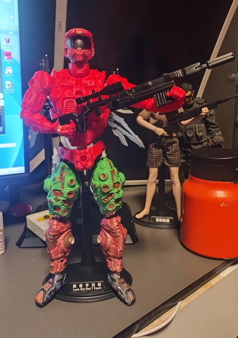 1:6 Scale Figure Futuristic Soldier Basic Edition by 熊小猫 - MakerWorld
