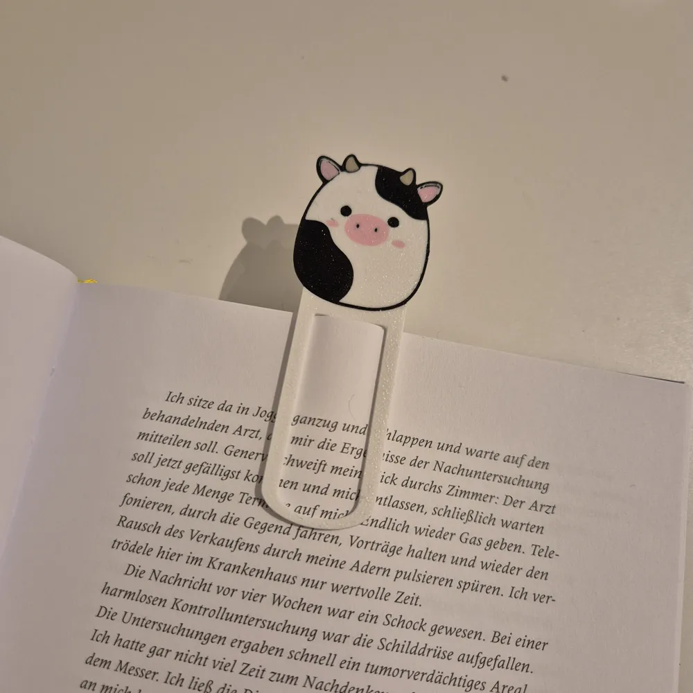 Squishmallow cute cow bookmark by WeekendEngineer MakerWorld: Download ...