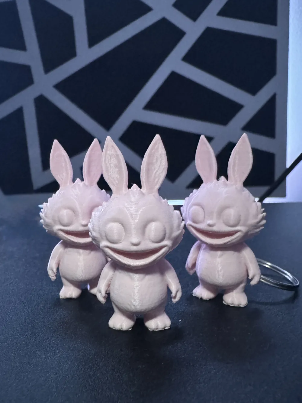 Labubu Keychains – Miniature Collectible Figurines by CraftedDesigns ...