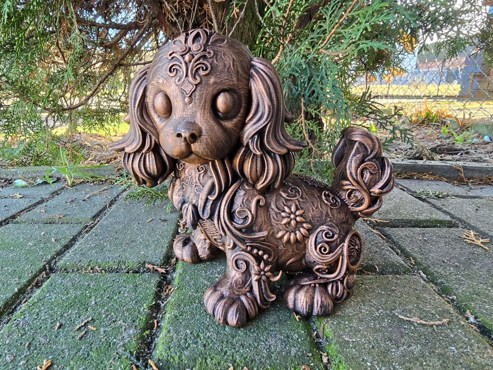COCKER SPANIEL ORNAMENTAL by Messy_Panda MakerWorld: Download Free 3D ...