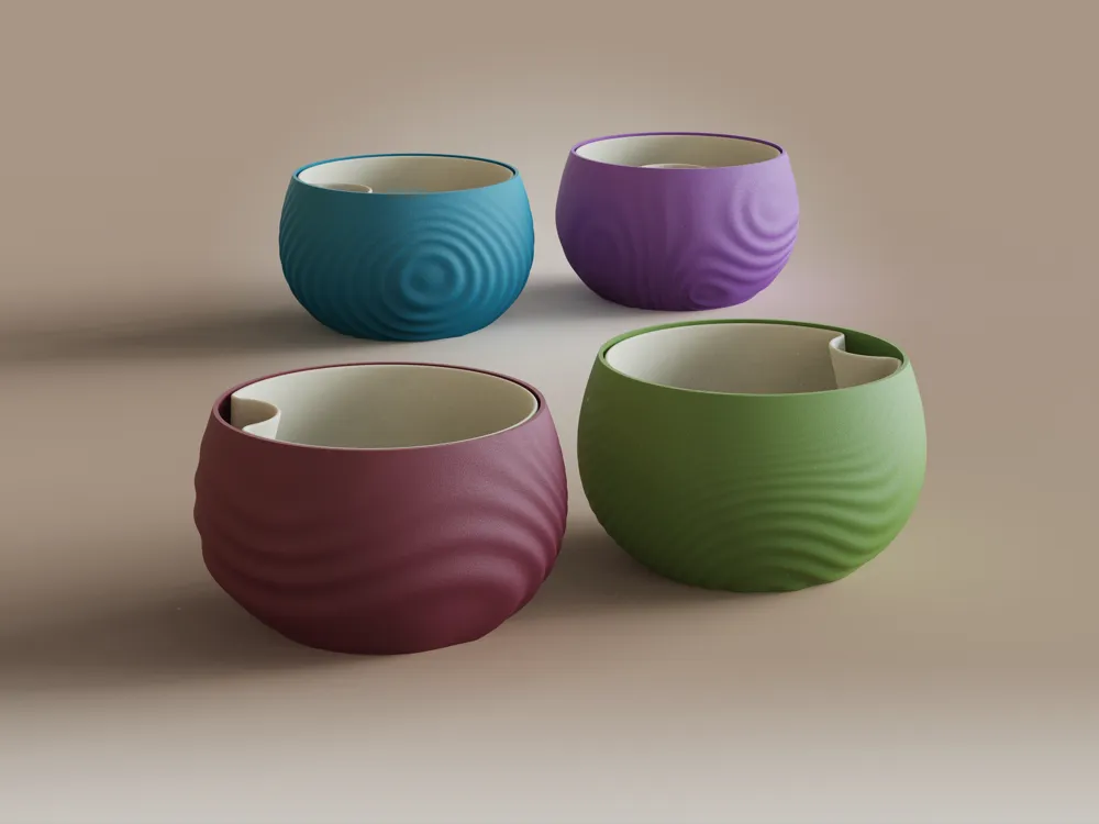 Stillwater Planters x4 with Self-Watering Inserts - Free 3D Print Model ...