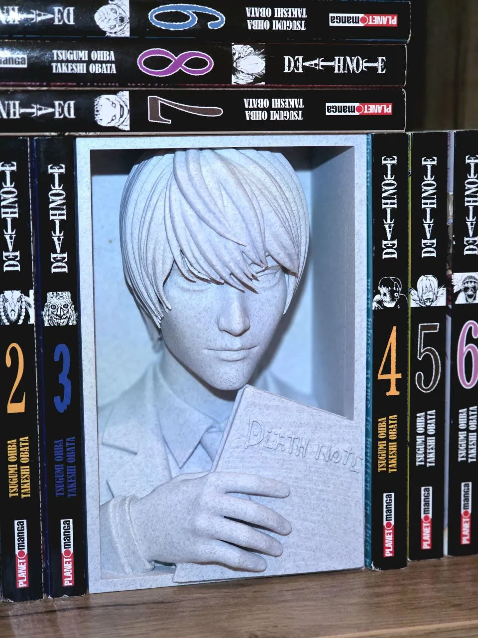 Light Yagami - Death Note - Book Nook - Free 3D Print Model - MakerWorld