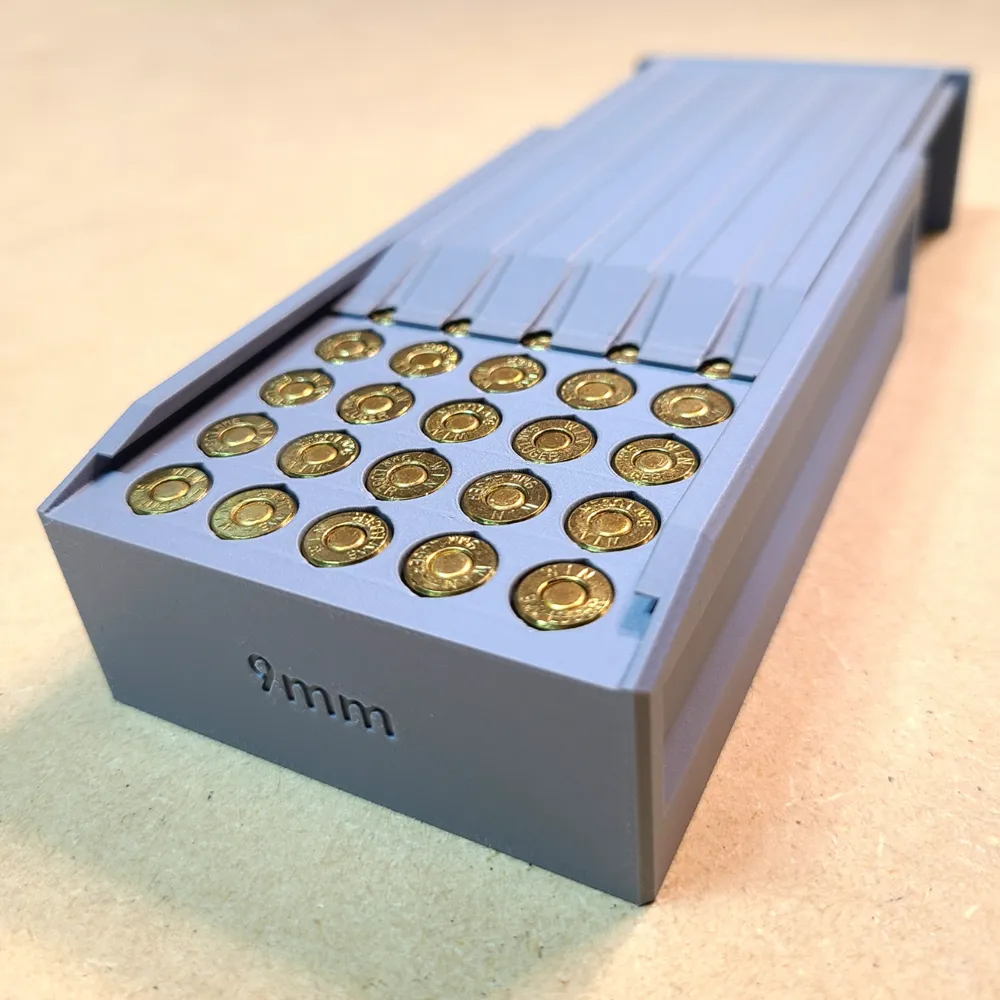 9mm Ammo Case by Overton_Prints MakerWorld: Download Free 3D Models