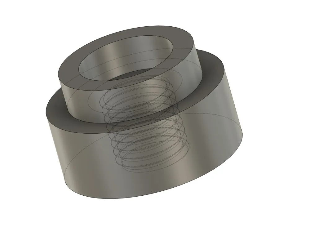 Mammotion Luba Mini RTK Pole Adaptor - Free 3D Print Model - MakerWorld