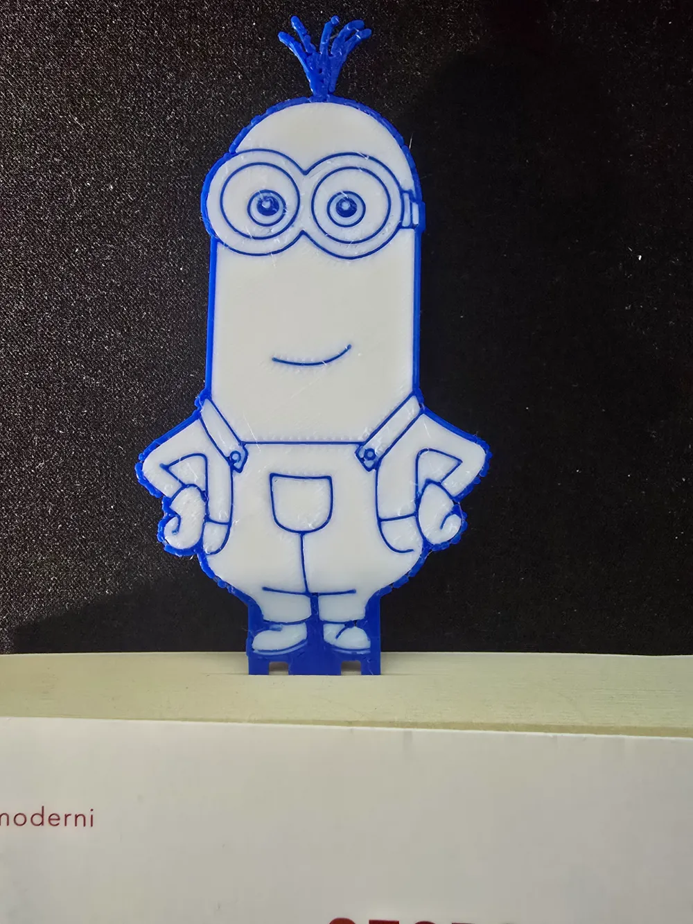 BookMark Minions Cute Kawaii - Free 3D Print Model - MakerWorld