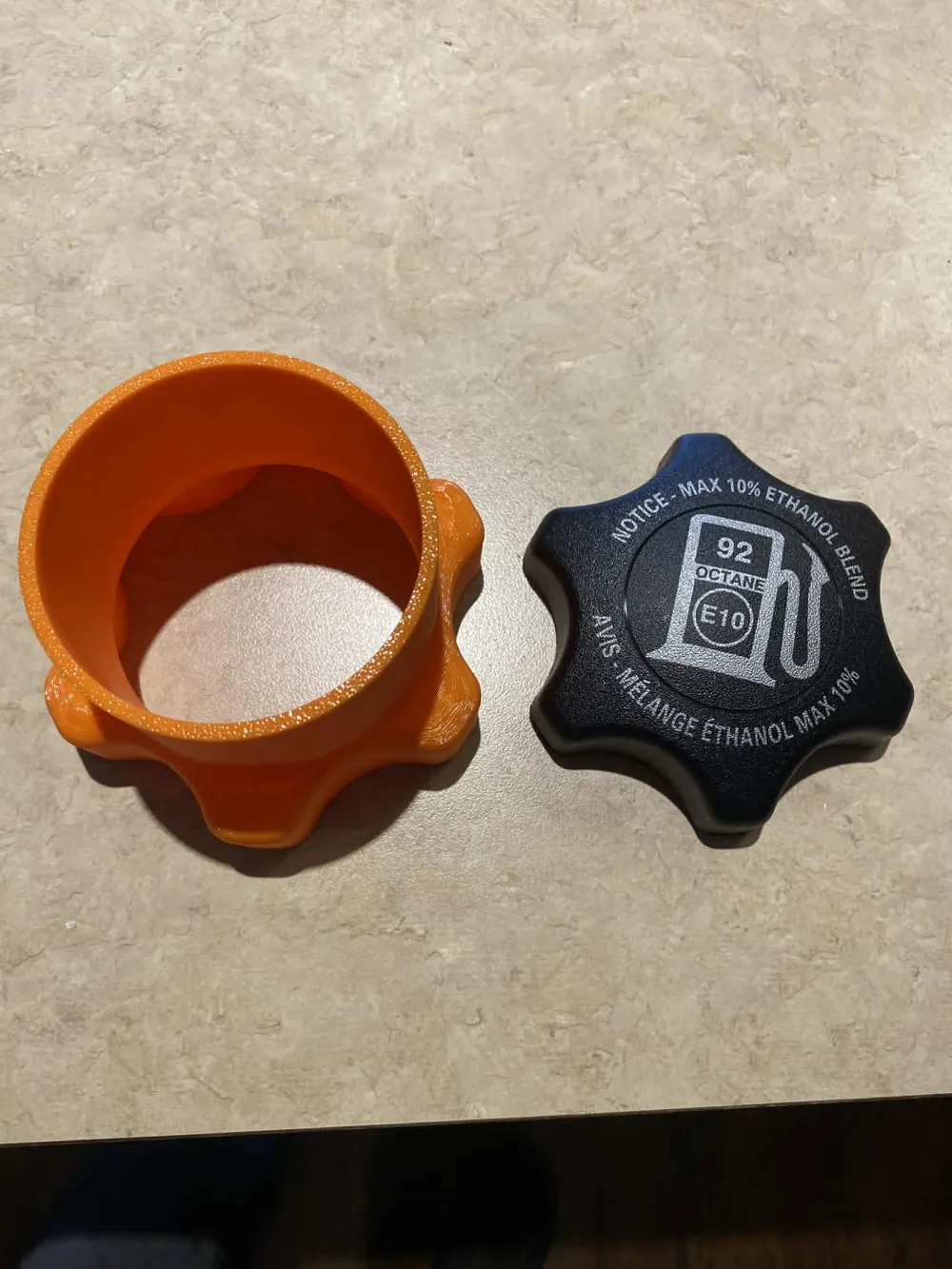 Drink Holder for Snowmobile Gas Tank Cap - Free 3D Print Model - MakerWorld