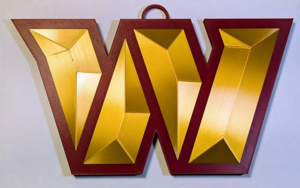 Washington Commanders Gold Drip Team Chain by schutz MakerWorld ...