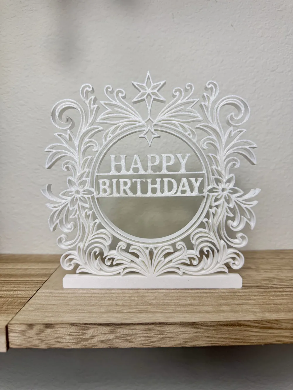 Happy Birthday Sign - Free 3D Print Model - MakerWorld