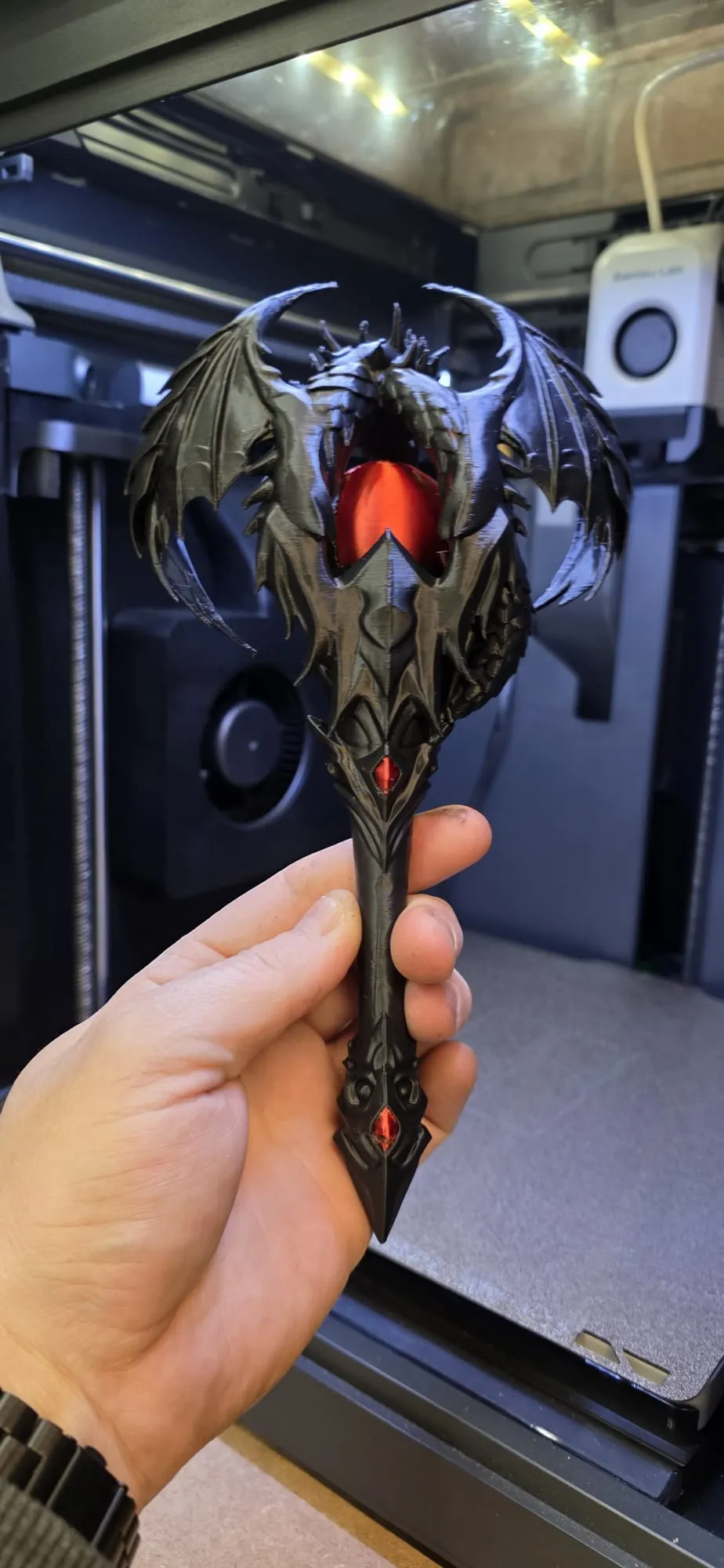 Scepter of the First Coil - Free 3D Print Model - MakerWorld