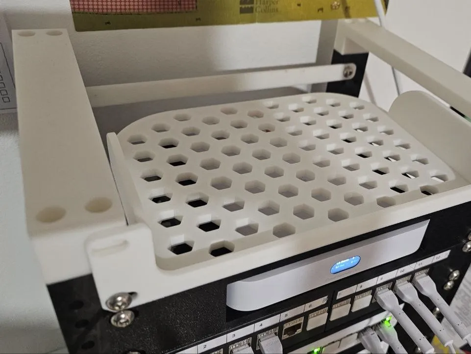 10-inch Rack Mount Shelf by Mauker MakerWorld: Download Free 3D Models