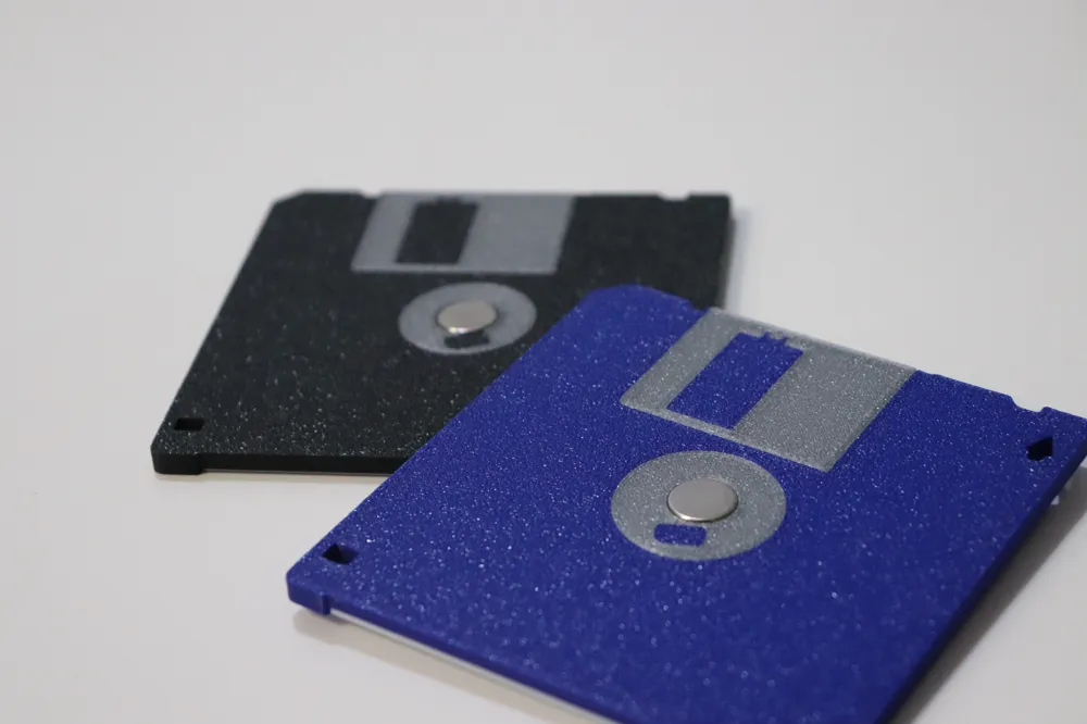 Vintage Floppy Disk Magnet by MrThous - MakerWorld