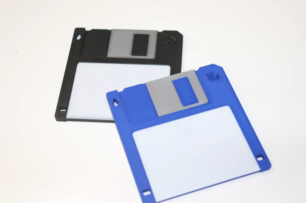 Vintage Floppy Disk Magnet by MrThous - MakerWorld