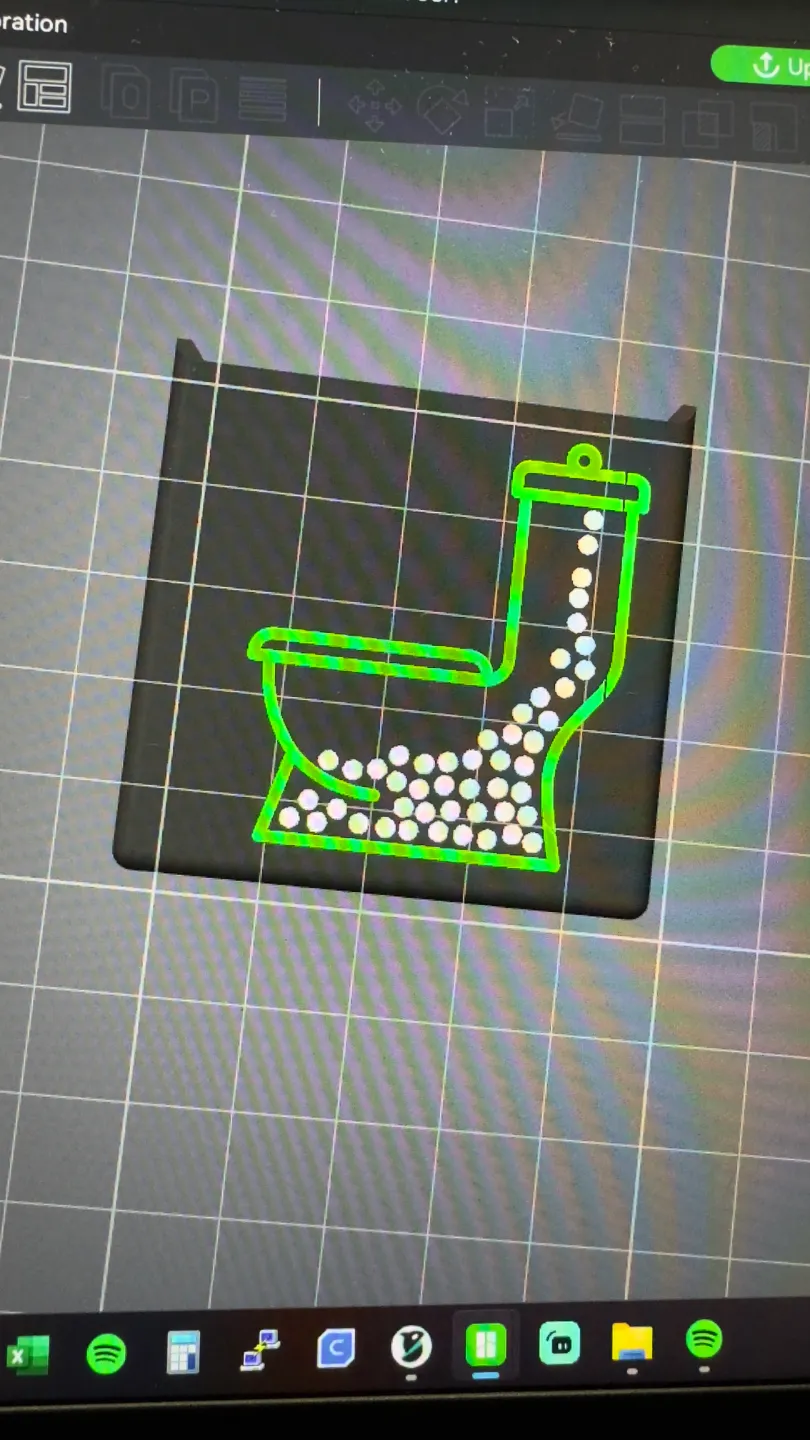 Poop Cover with POOP! .16 with ABS / PETG Combo. Remixed by Niellex ...