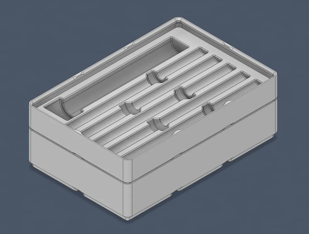 Miniware TS101 Dual Layer Gridfinity Bin Ruthex by pixelwave MakerWorld ...