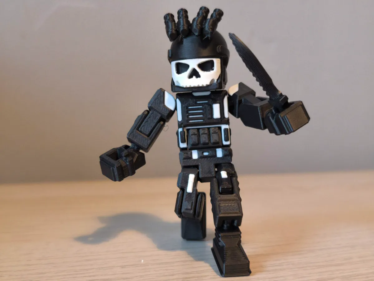 Tactical Ghost Operative (inc Weapons Pack) - Free 3D Print Model ...