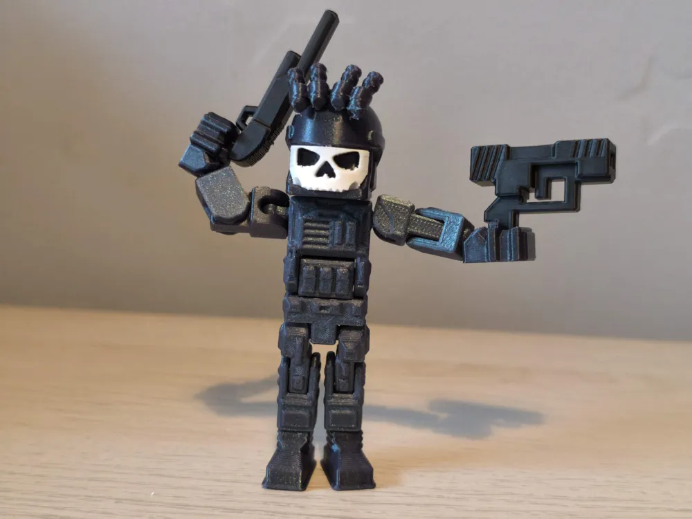 Tactical Ghost Operative (inc Weapons Pack) - Free 3D Print Model ...
