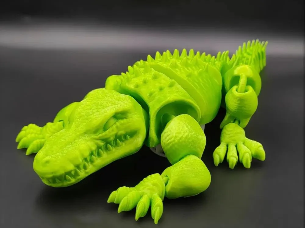 Articulated Alligator - Crocodile by Antoexpo - MakerWorld