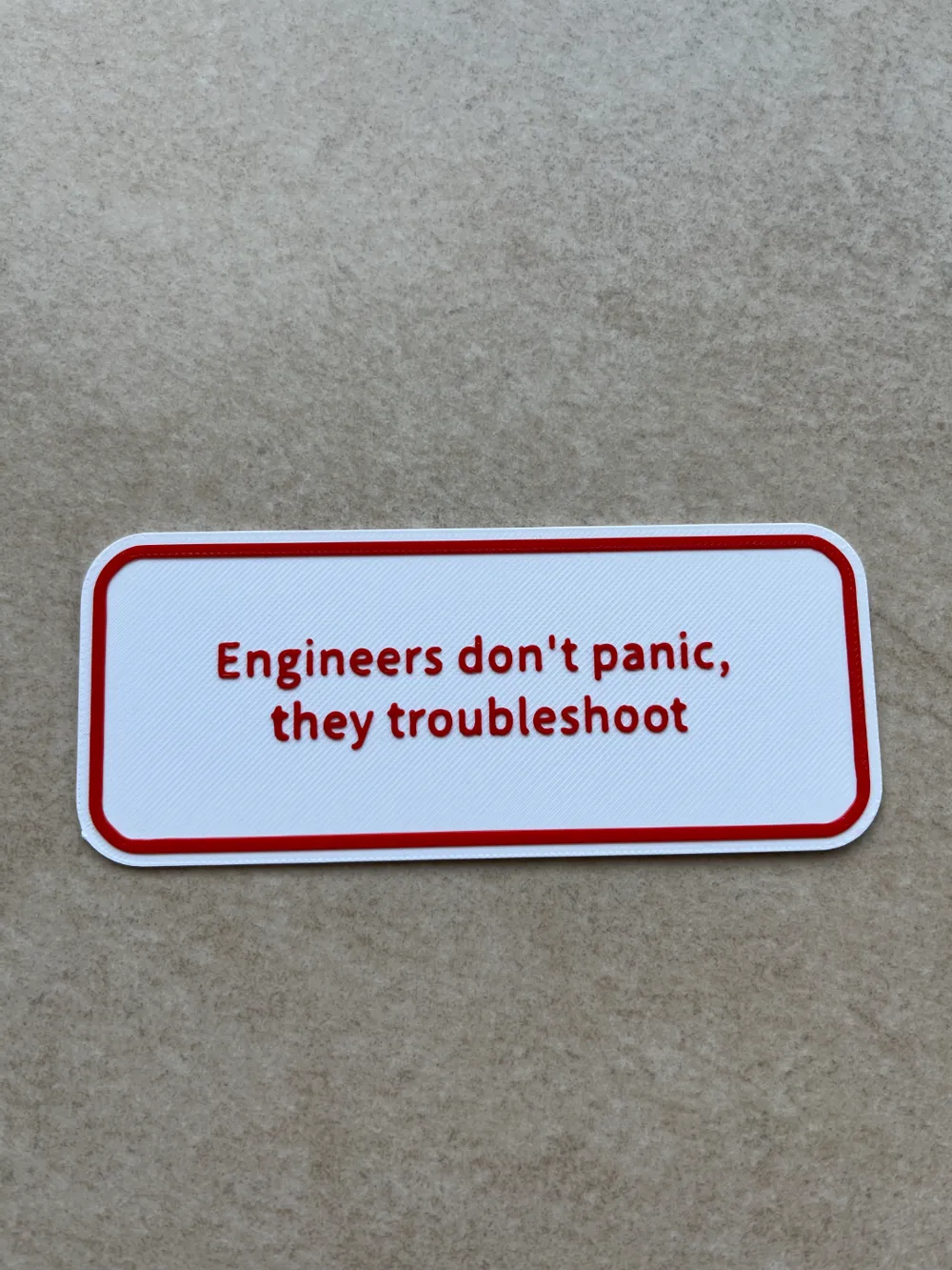 Funny joke on engineers by Made by Dave - MakerWorld