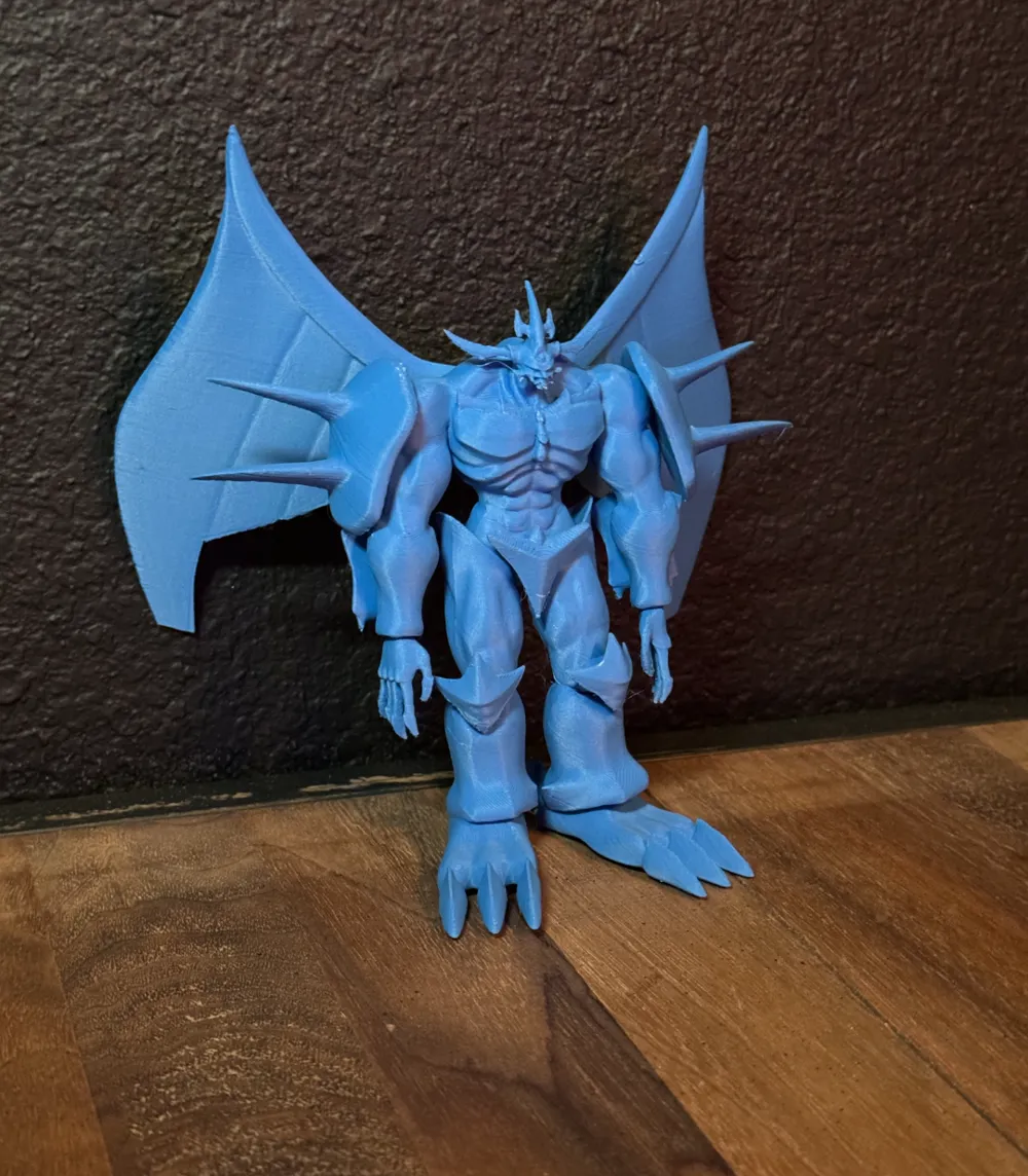 Obelisk The Tormentor Yu Gi Oh God Monster Remixed by Melted Plastic MakerWorld: Download Free ...