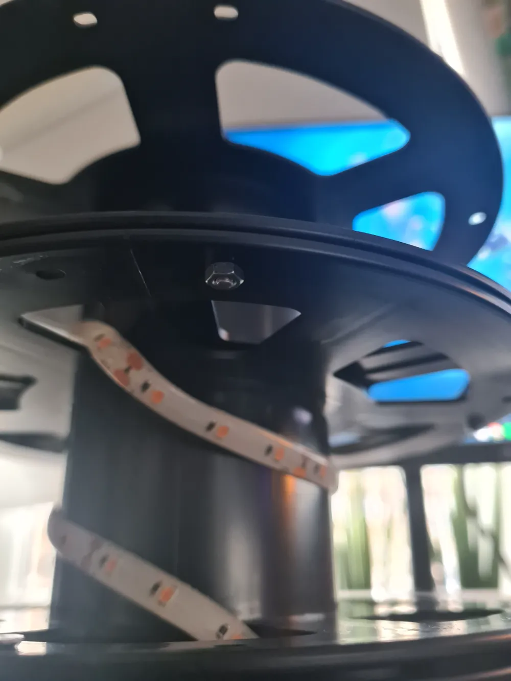 Spool Lamp - Recycle your old filament spools by CuzstomWarezs - MakerWorld