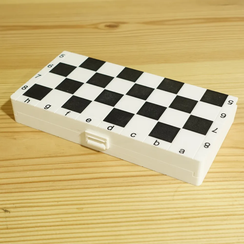 Folding Chess Board With Pieces - Free 3D Print Model - MakerWorld