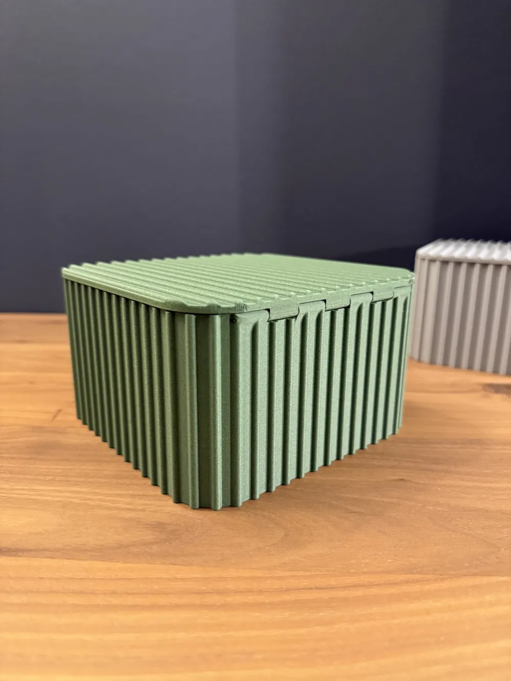 Modern Tea Box / Organizer with 4 Compartments - Free 3D Print Model ...