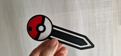 Pokemon Pokeball bookmark Marcador libros Pokémon Poke Ball by darvil66 ...