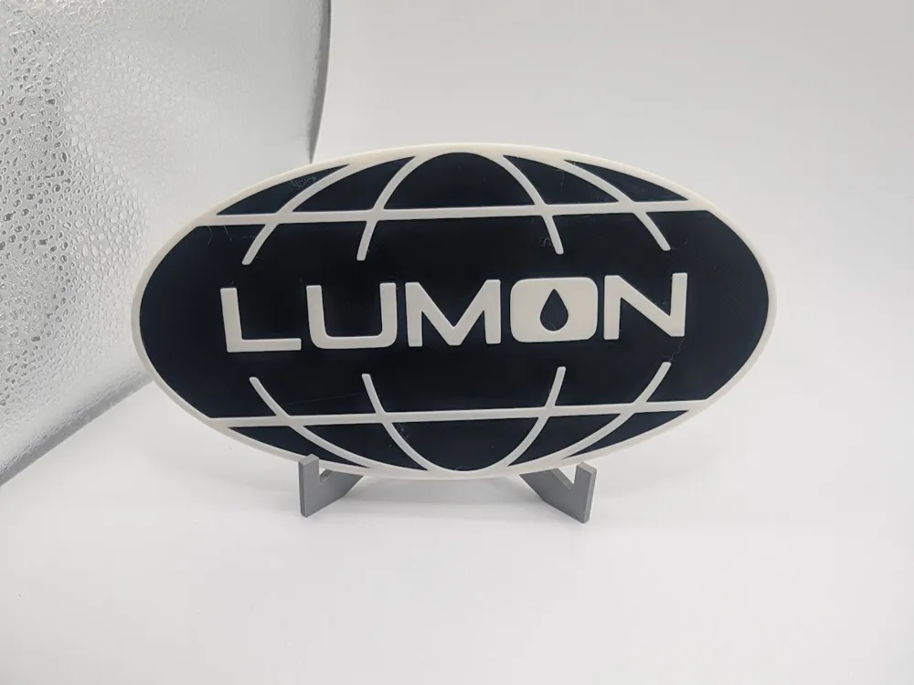 Lumon Industries Globe Logo by Design•Slice•Print Studio - MakerWorld