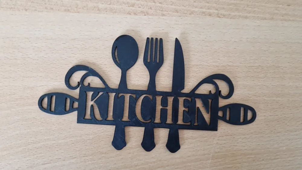 Kitchen Wall Hanger by DennisV - MakerWorld