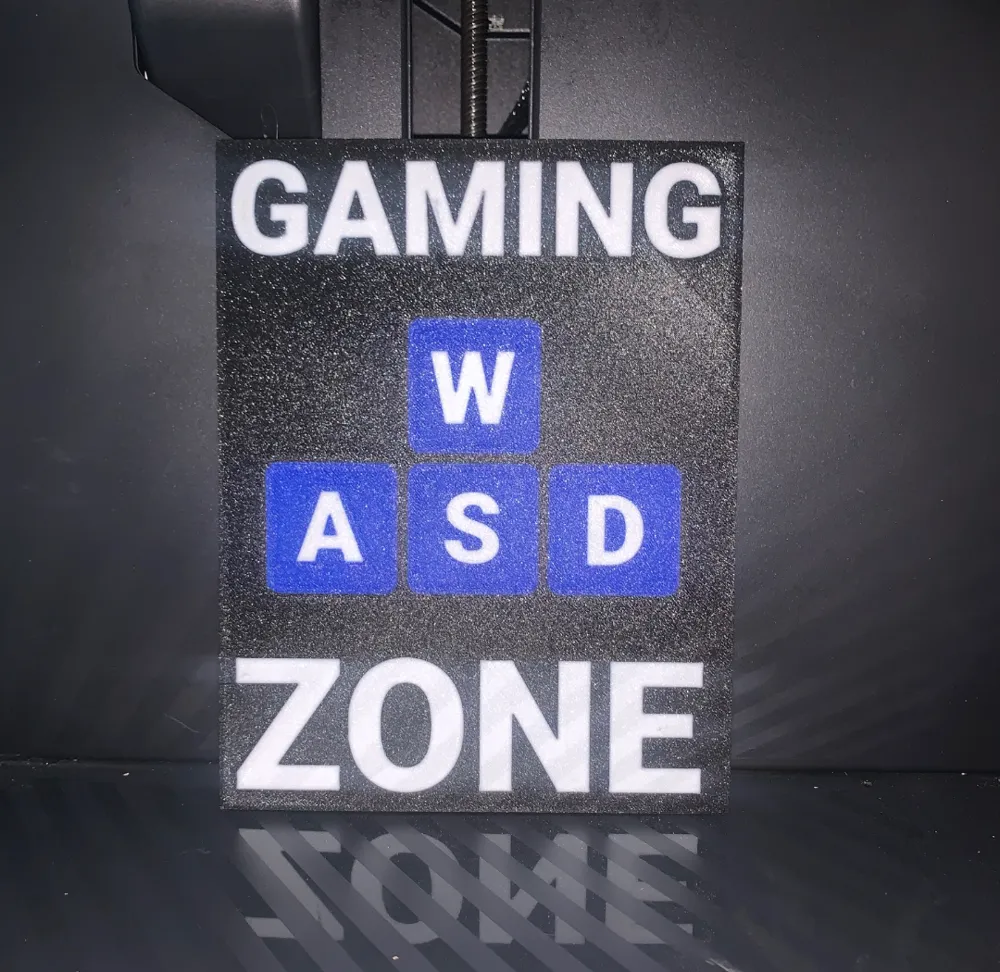 Gaming Zone Sign by gare-sb - MakerWorld