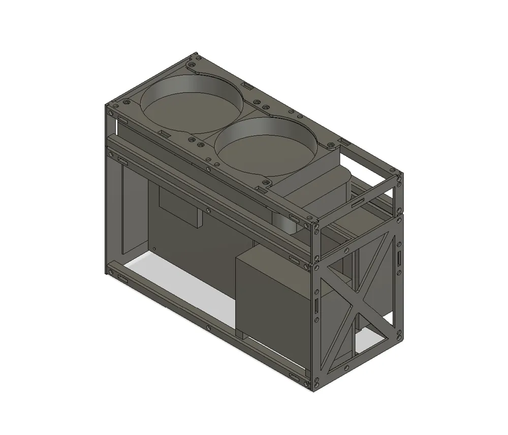 Open source 8.8-13L 3D Printable PC by Pinto MakerWorld: Download Free ...