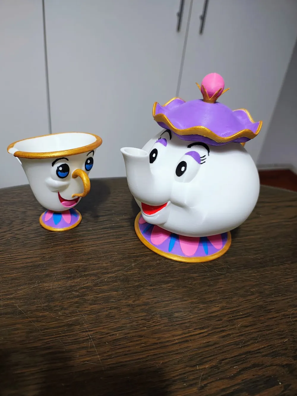Mrs Potts and Chip - Free 3D Print Model - MakerWorld