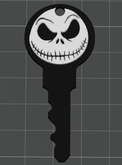 jack skellington keyring by gardiner833 - MakerWorld