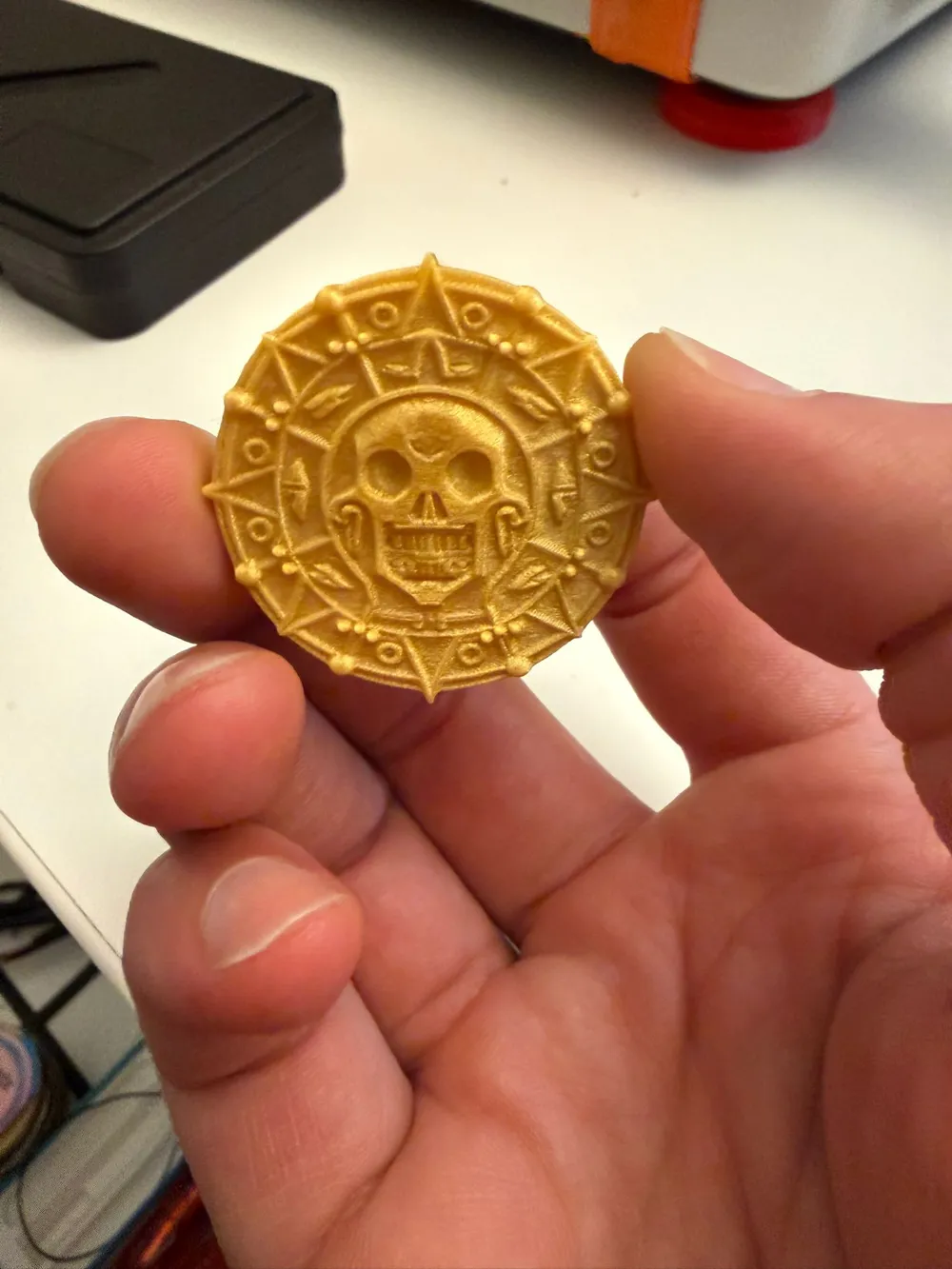Moneda Maldita Azteca - Los Piratas Del Caribe - Modelo de impresión 3D ...