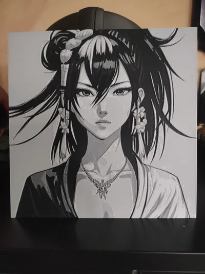 Anime gyal by Silverbwoy - MakerWorld