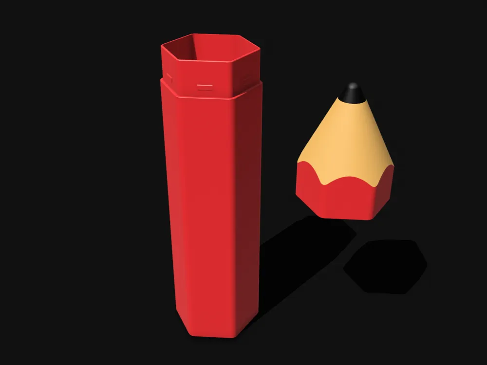 L'étui à crayons Crayon - Modèle d'Impression 3D Gratuit - MakerWorld