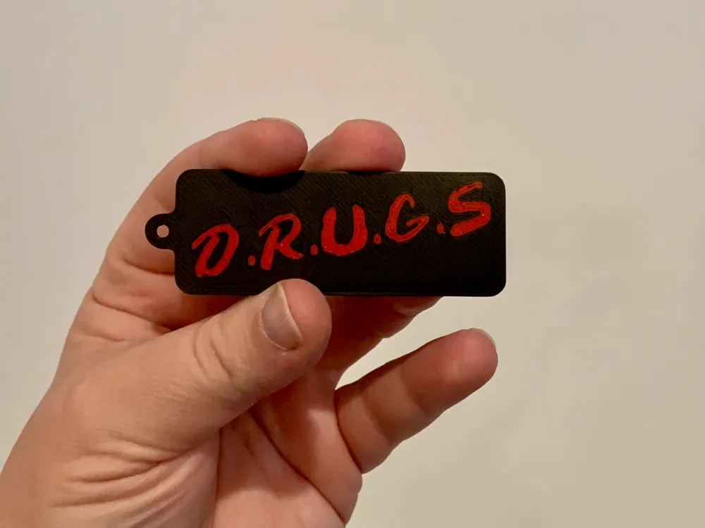 Dare / Drugs Keychain Set by Lilac Rage - MakerWorld