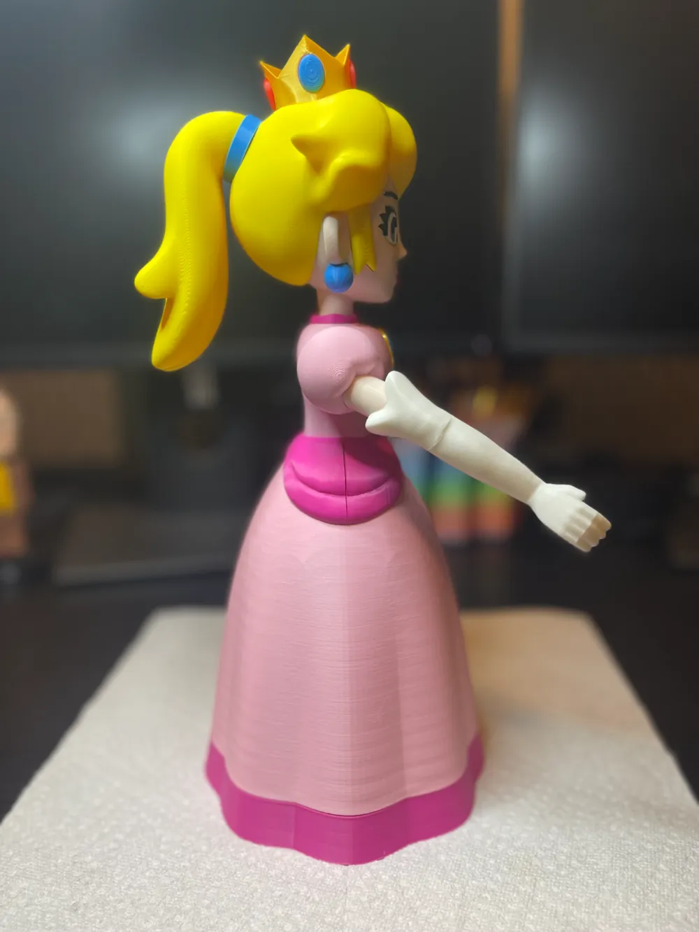 Princesa Peach de Mario - Multi-Parte - ¡Sin AMS! - Modelo de impresión ...