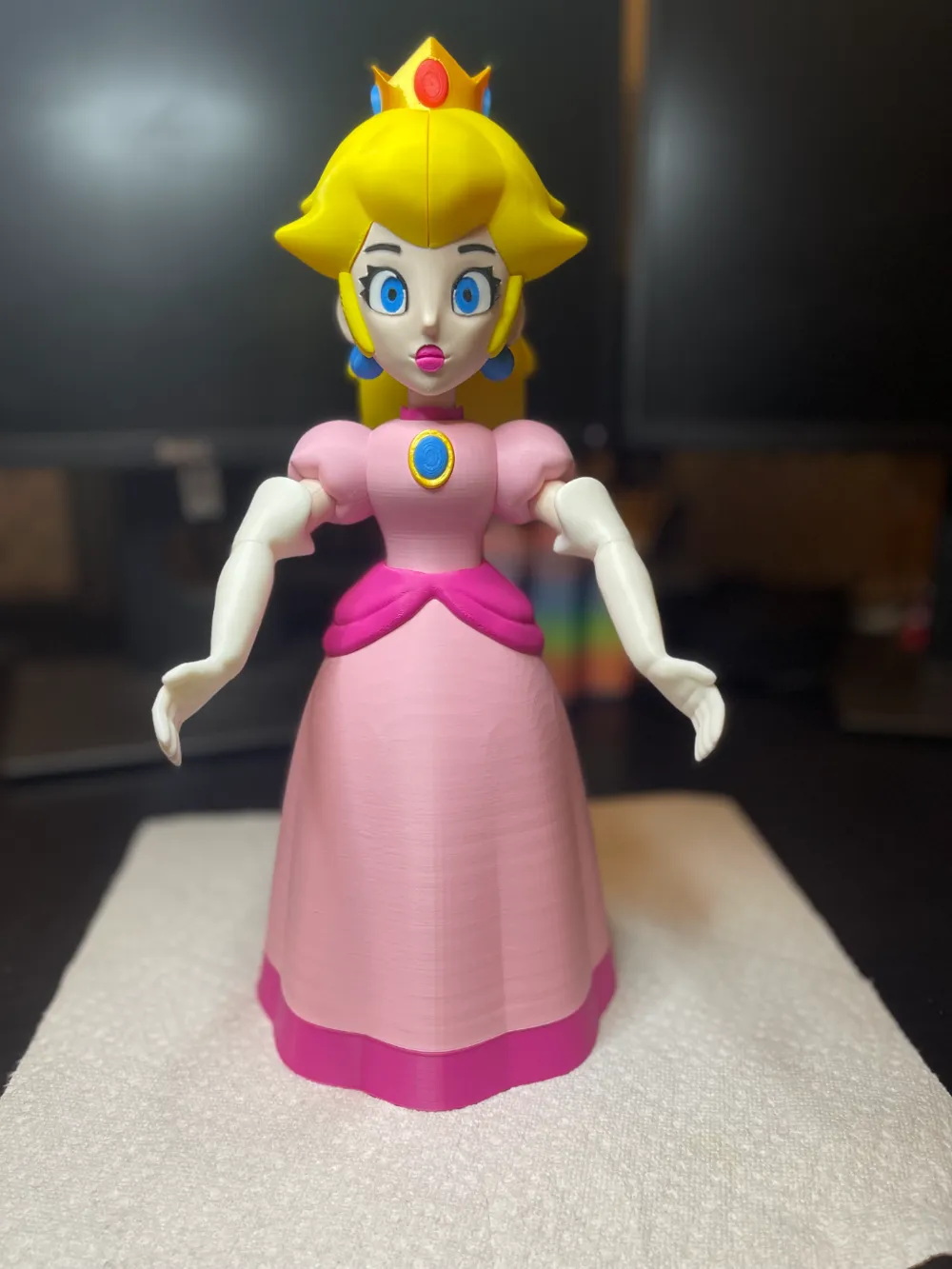 Princesa Peach de Mario - Multi-Parte - ¡Sin AMS! - Modelo de impresión ...