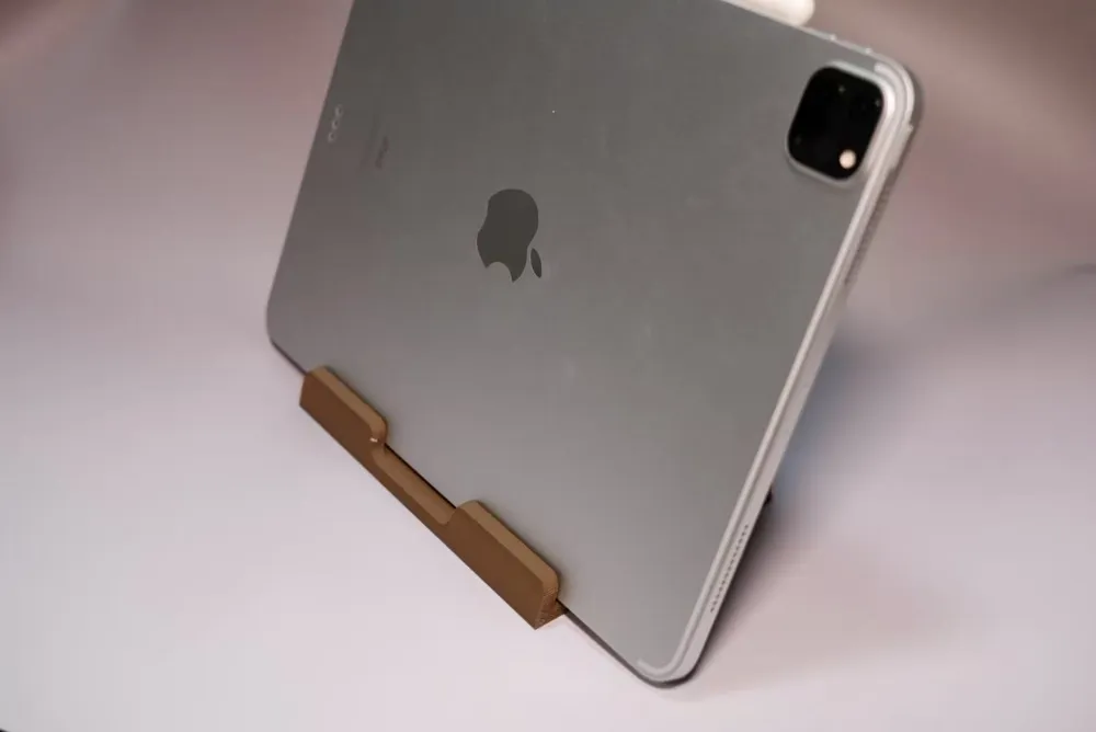 Tablet iPad Stand (Printable on A1 mini) - Free 3D Print Model - MakerWorld