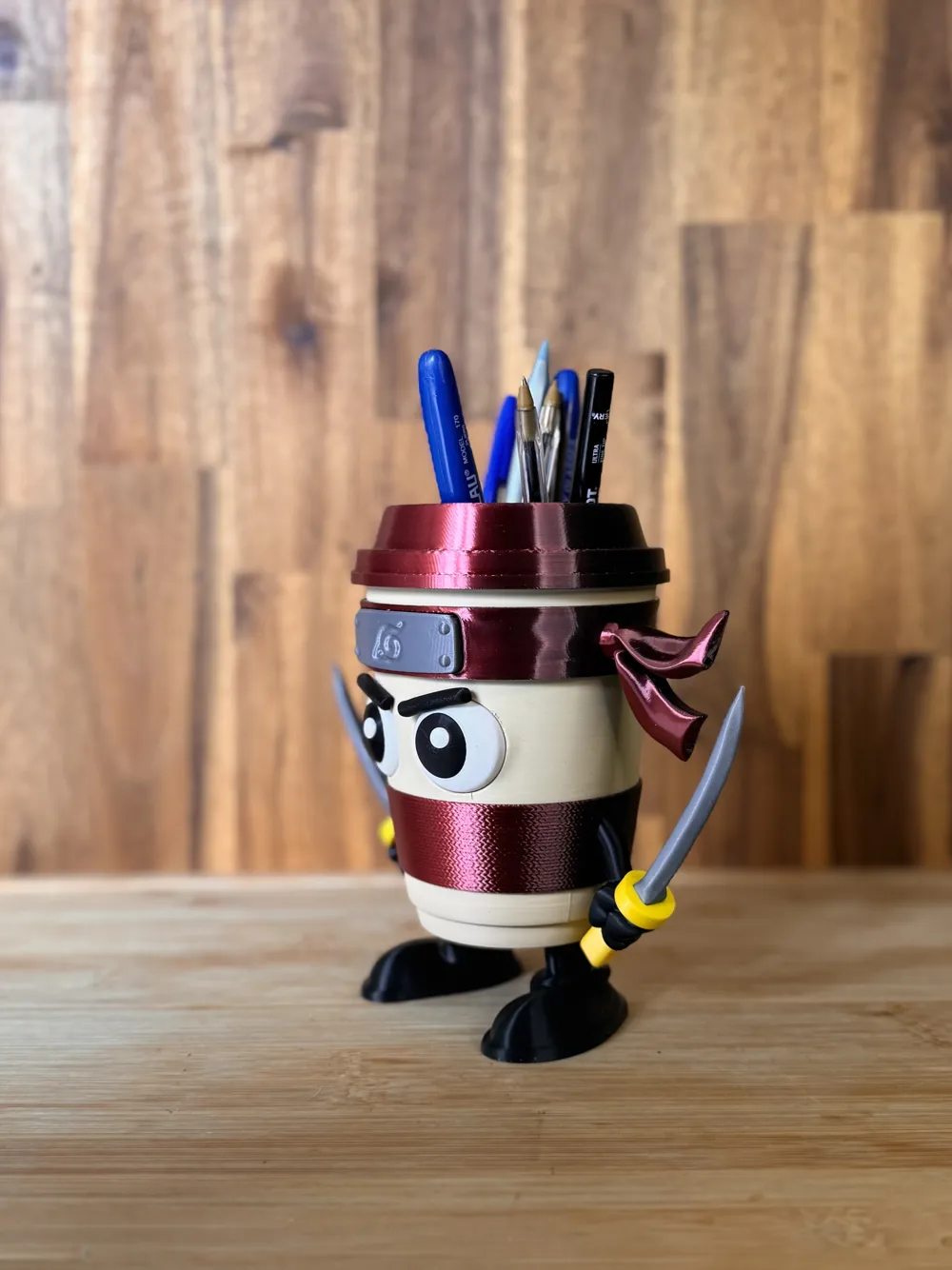 brainrot Cappuccino Assassin / NO AMS - Free 3D Print Model - MakerWorld