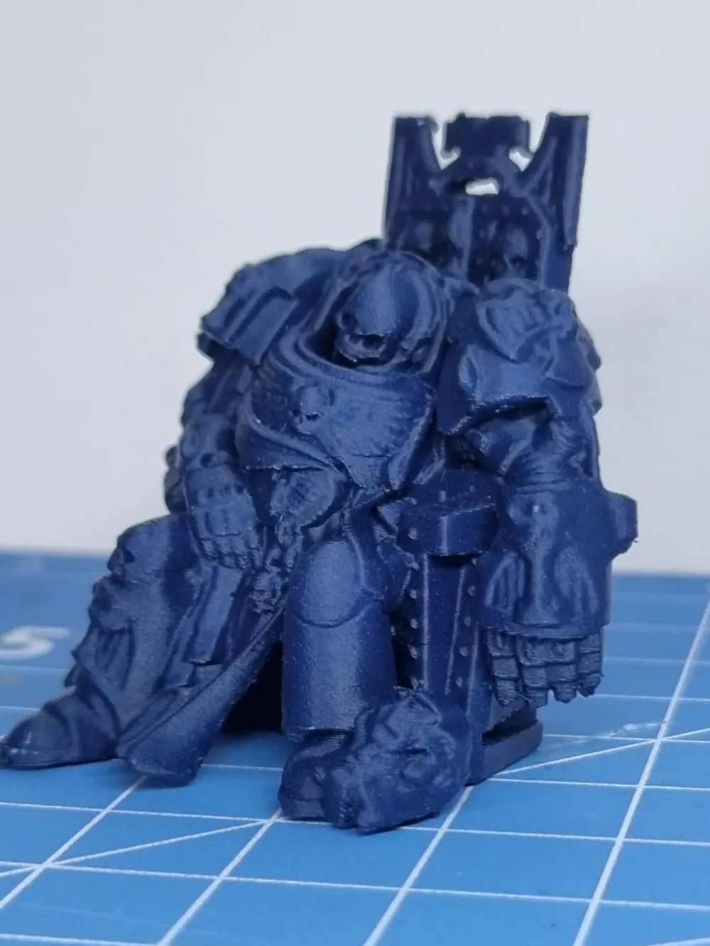 Dead Space Soldier in Skull Throne WarAxe 50K by Printar Petar - MakerWorld