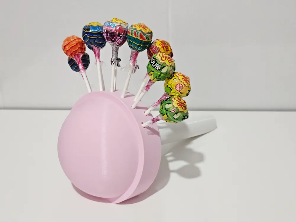 Giant lollipop holder by hectorri - MakerWorld