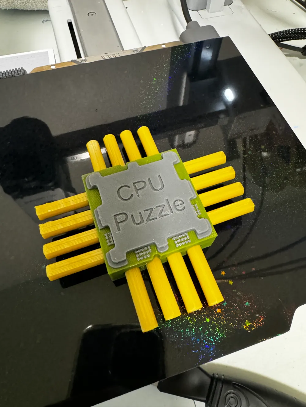 CPU Puzzle - Free 3D Print Model - MakerWorld