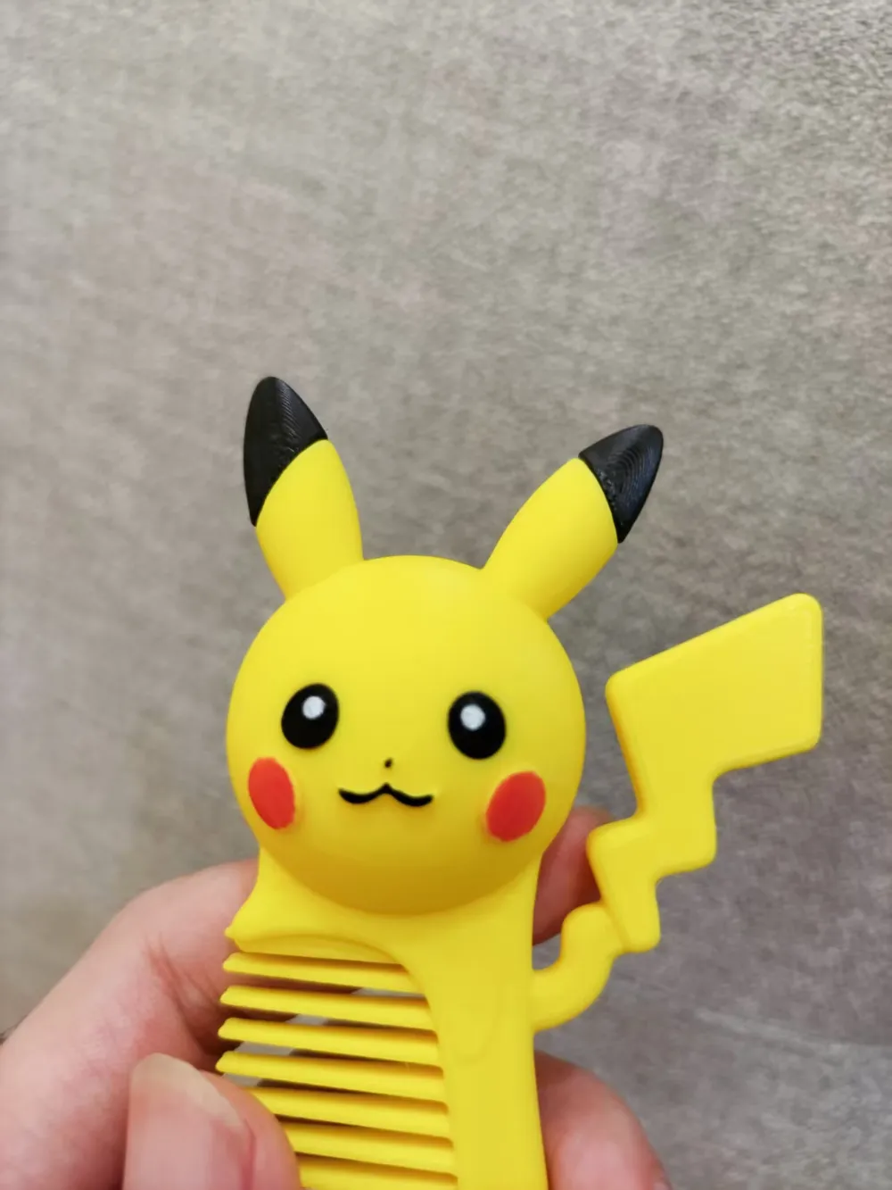 Pokemon Pikachu themed comb by hss_when MakerWorld: Download Free 3D Models