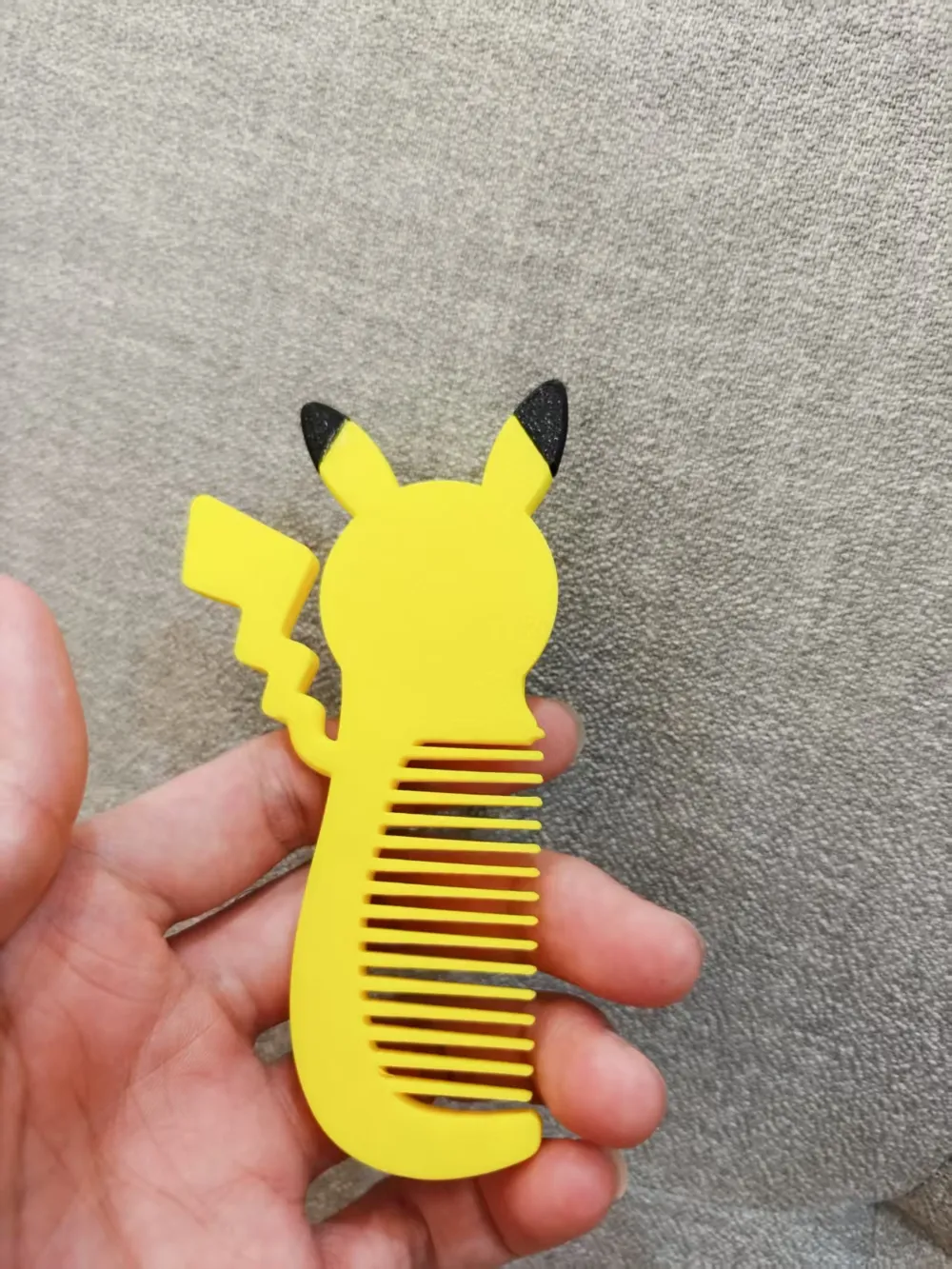 Pokemon Pikachu themed comb by hss_when MakerWorld: Download Free 3D Models