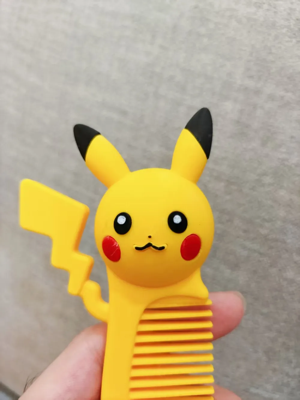 Pokemon Pikachu themed comb by hss_when MakerWorld: Download Free 3D Models